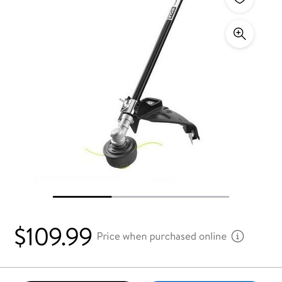 Ryobi | Other | Ryobi Expandit 8 In Straight Shaft Trimmer Attachment ...